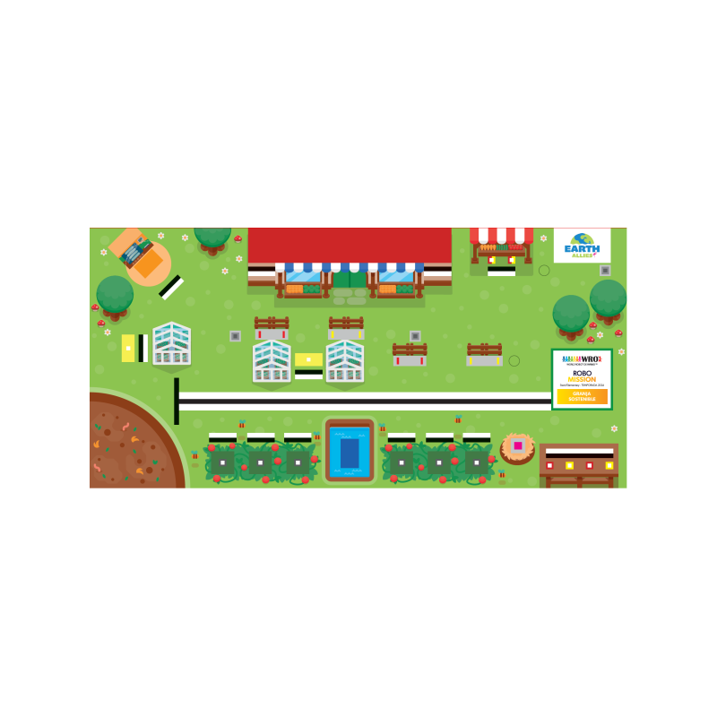 Tapete para WRO 2024 categorias Start y Elementary